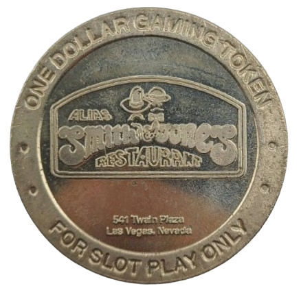 Alia's Smith & Jones Restaurant Las Vegas Nevada $1 Token