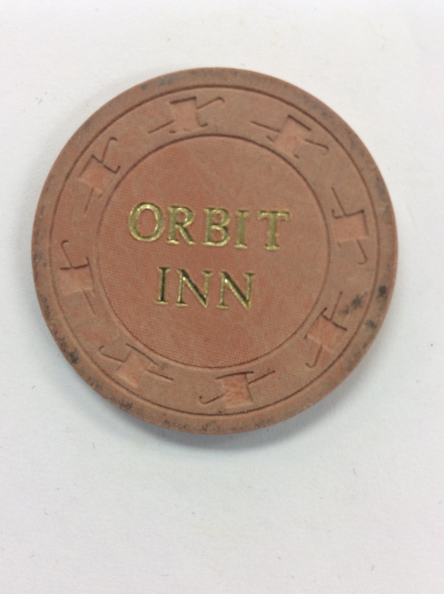 Orbit Inn Casino Las Vegas Nevada 10 Cent Chip 1982