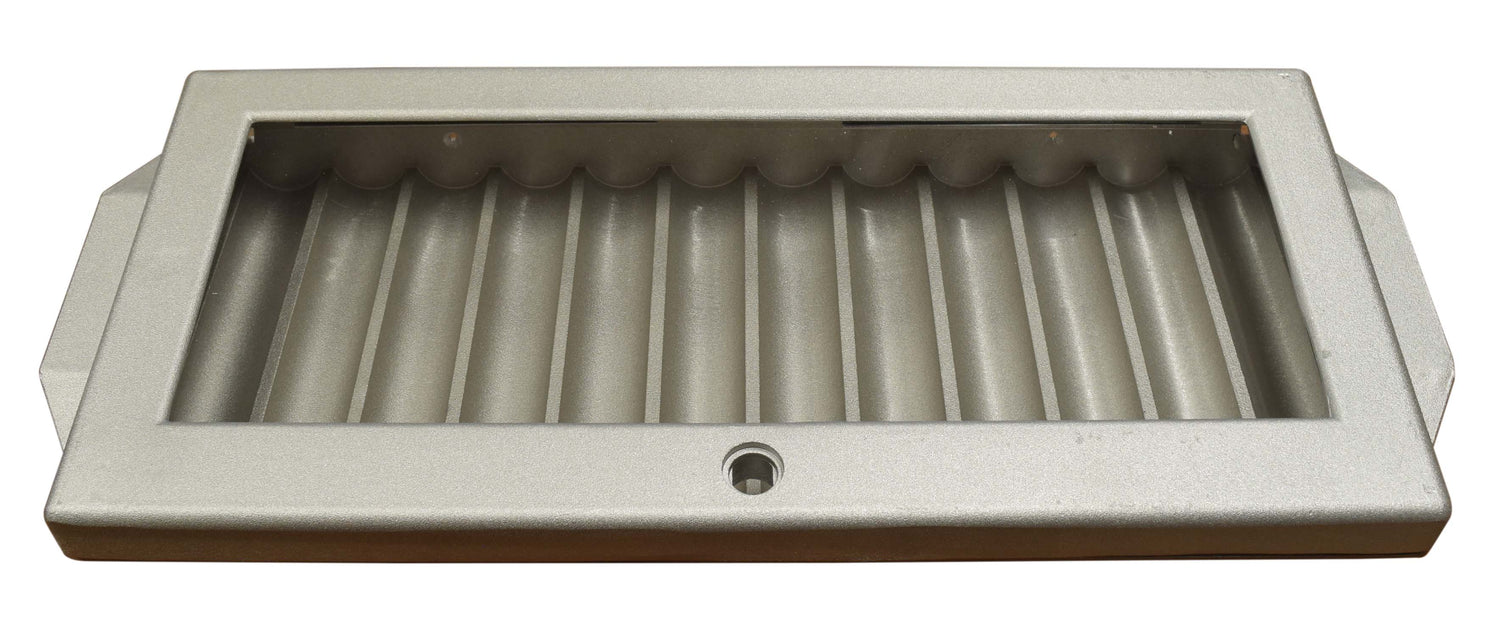 12 Slot Aluminum Chip Tray with Cover