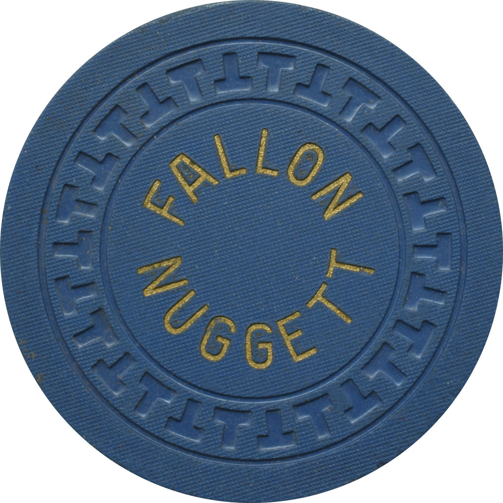 Fallon Nugget Casino Fallon Nevada $25 Chip 1962