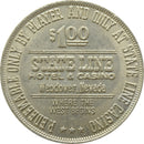 State Line Casino Wendover NV $1 Token 1979
