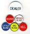 Dealer Button & Lammer Poker Set