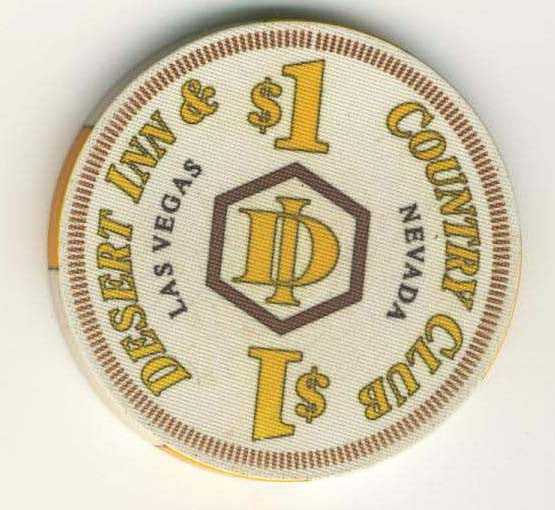 Desert Inn Casino Las Vegas Nevada $1 Chip 1991