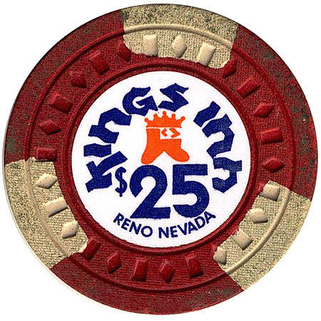 Kings Inn Casino Reno Nevada $25 Chip 1974